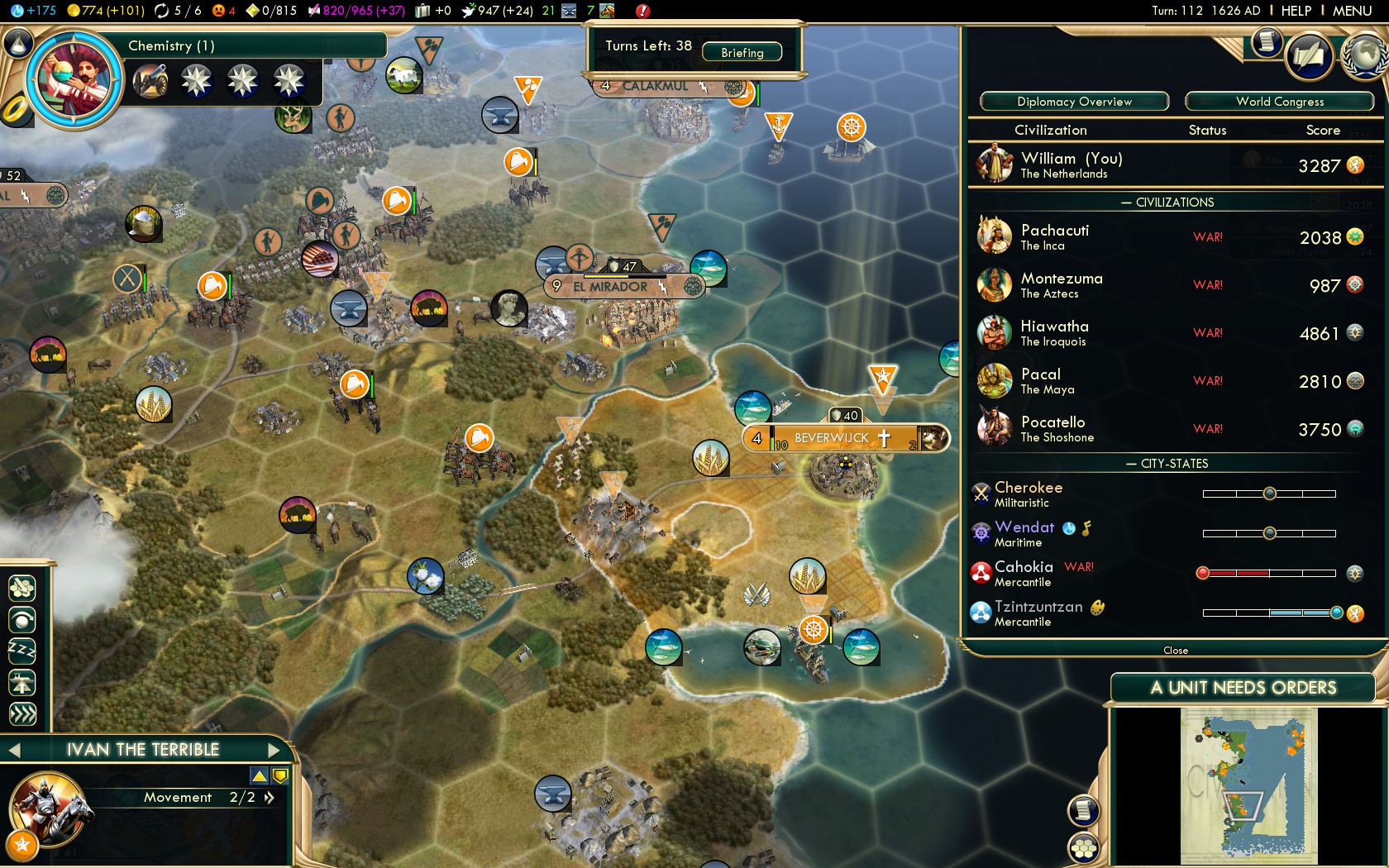 Conquest of the New World Netherlands Strategy (Deity)