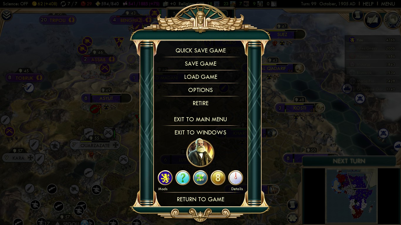 Scramble for Africa Belgium Strategy (Deity)