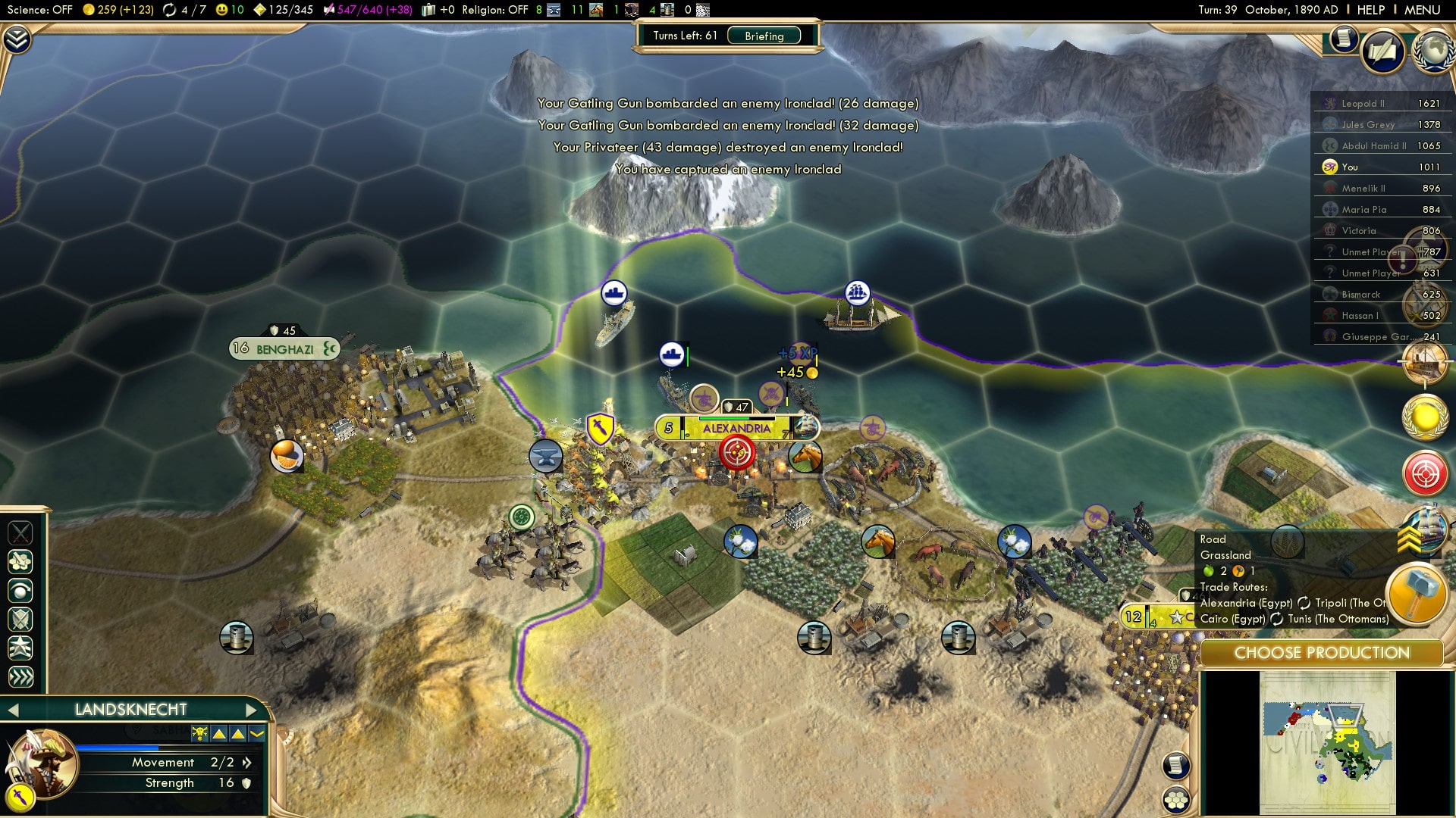 Scramble for Africa Egypt Strategy (Deity)