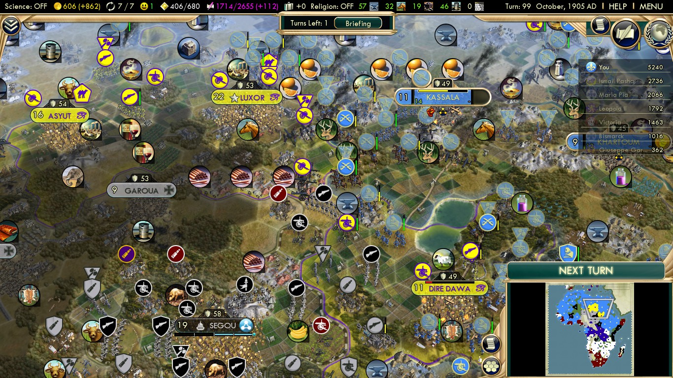 Scramble for Africa France Strategy (Deity)