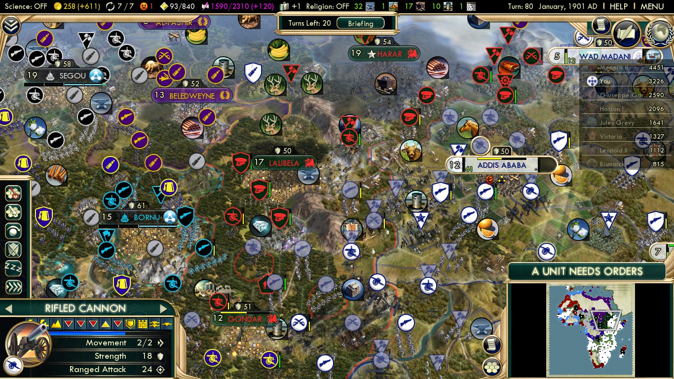 Scramble for Africa Portugal Strategy (Deity)