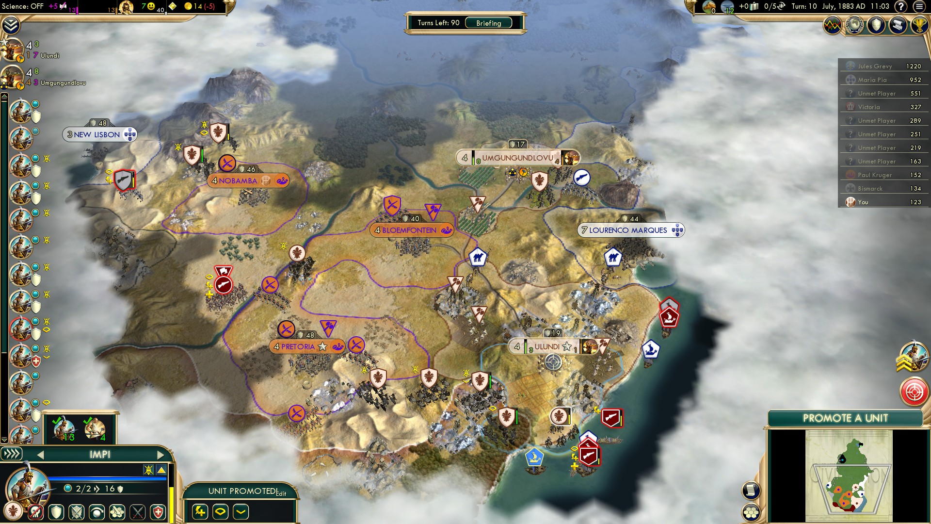 Mission: Possible! Scramble for Africa Zulu Strategy (Deity)