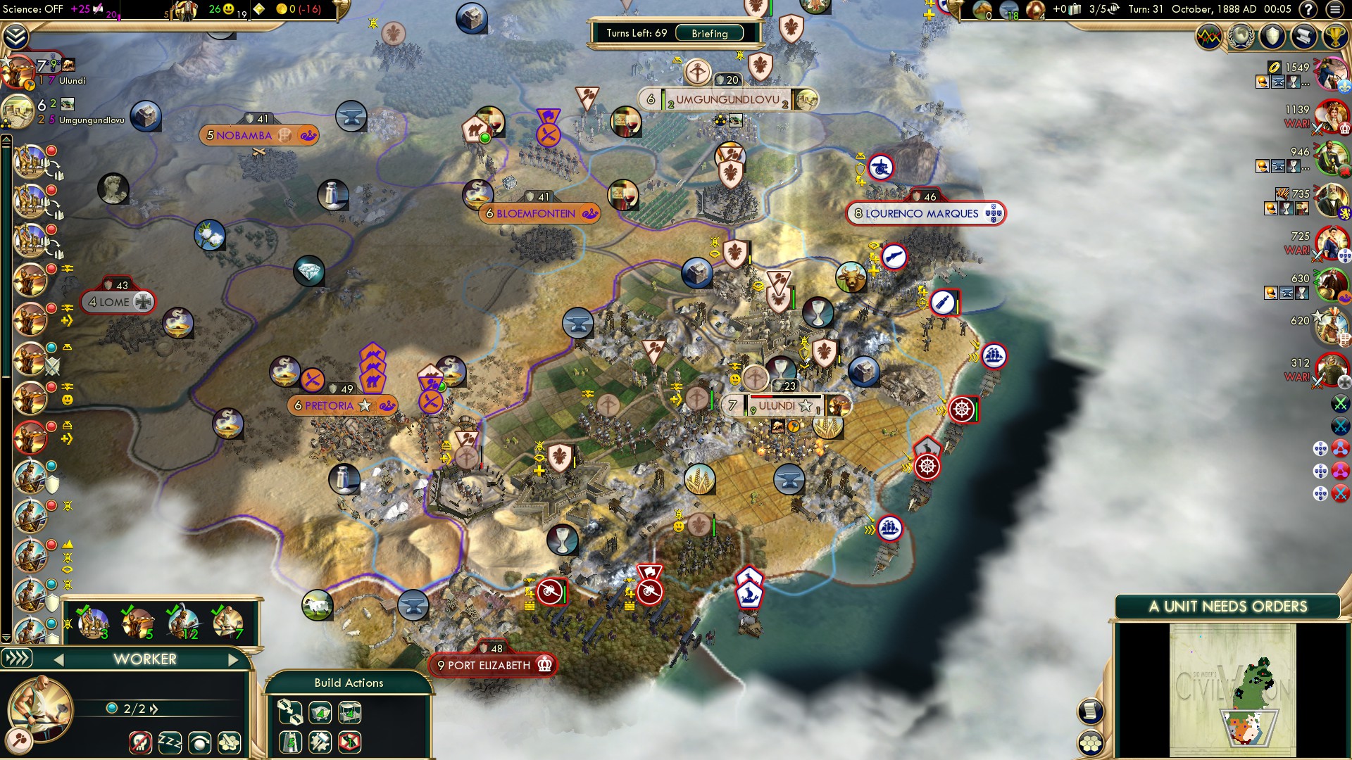 Mission: Possible! Scramble for Africa Zulu Strategy (Deity)