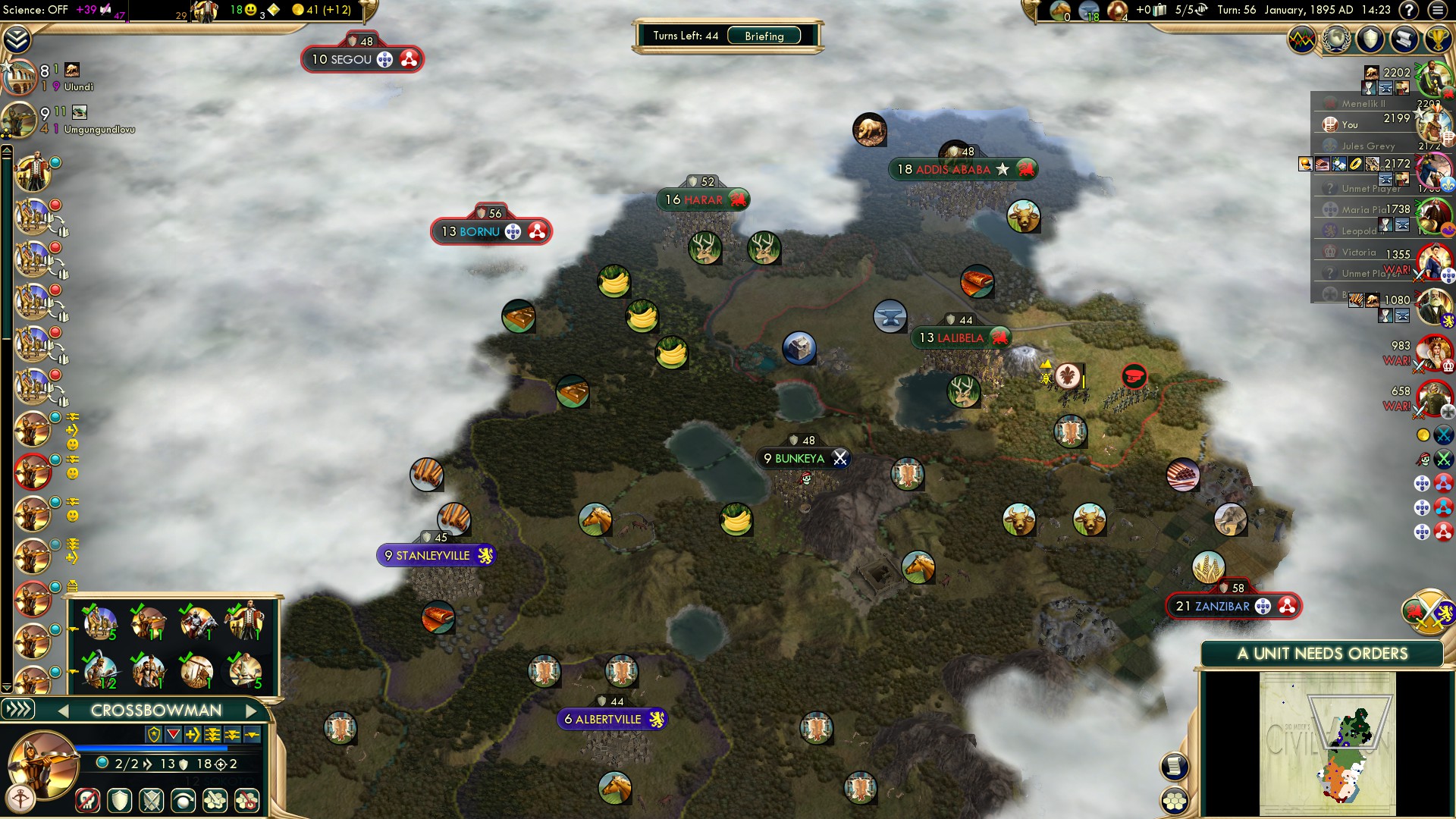 Mission: Possible! Scramble for Africa Zulu Strategy (Deity)
