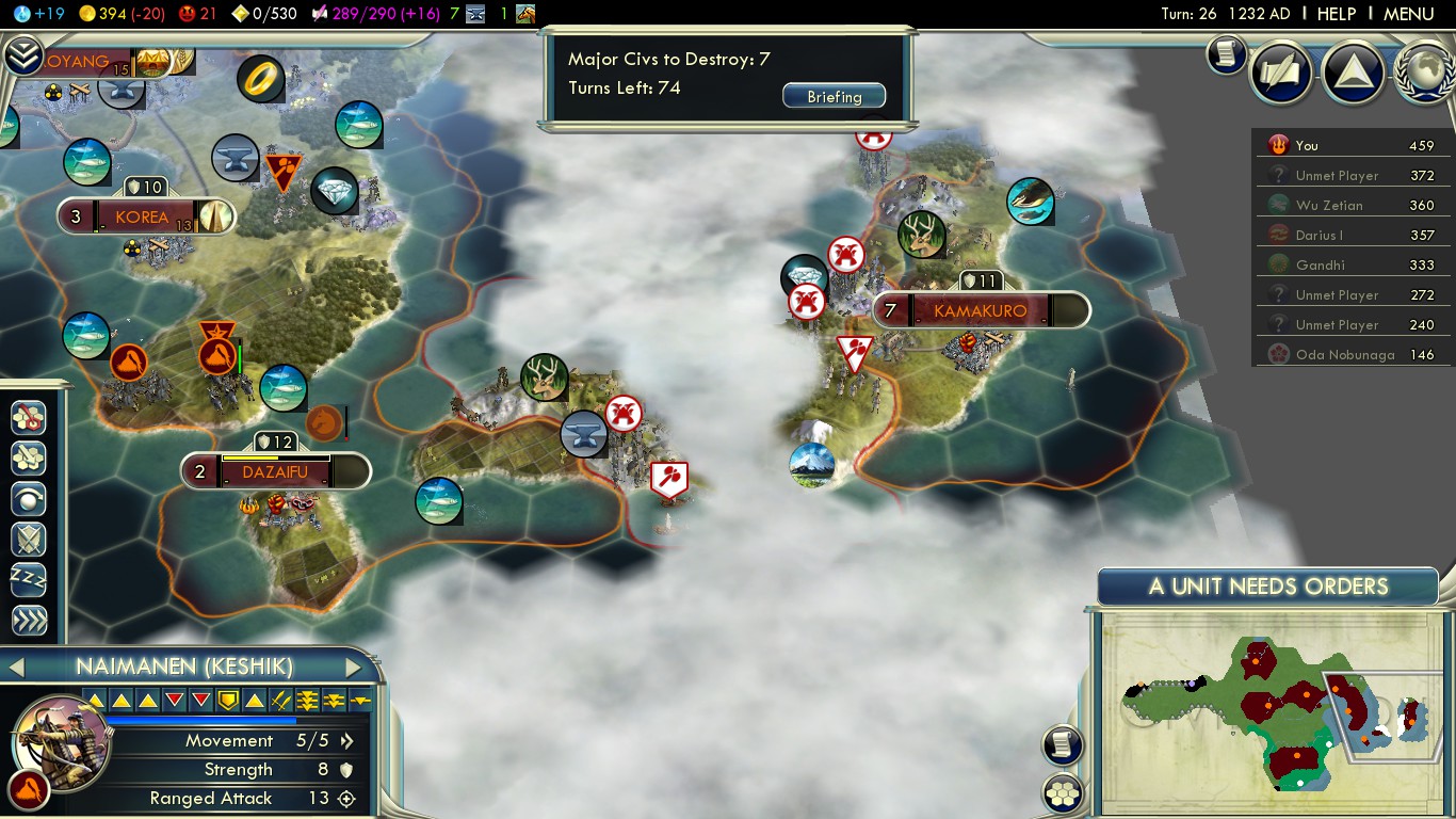 Civilization 5 Rise of the Mongols Scenario Strategy Guide