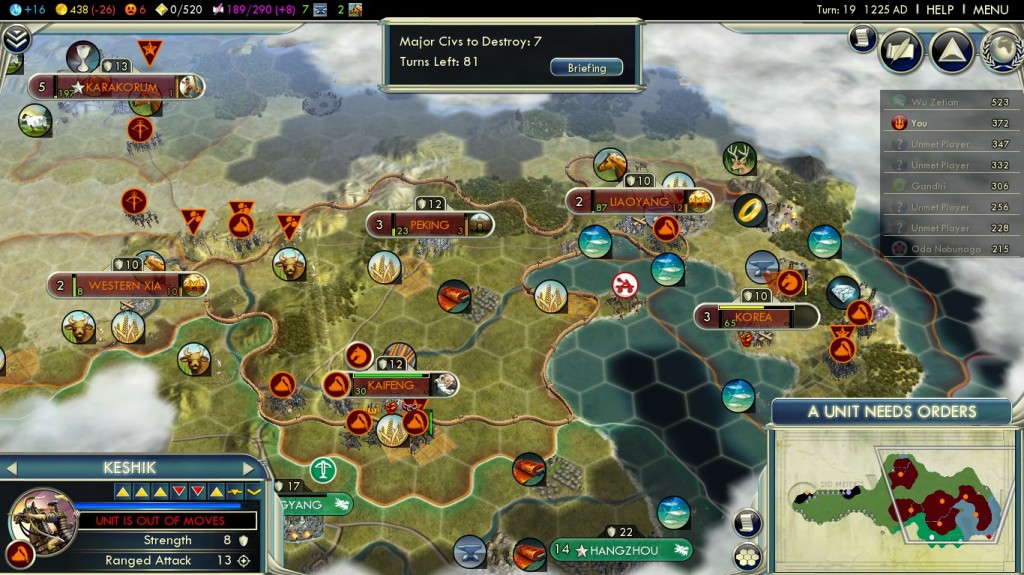 Civilization 5 Rise of the Mongols Scenario Strategy Guide