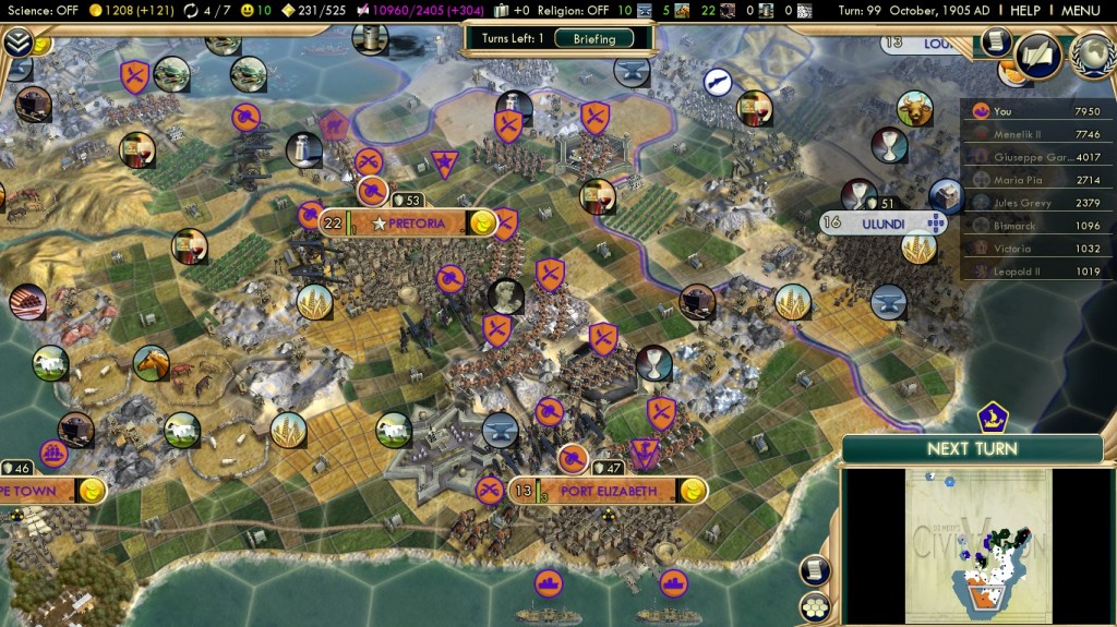 Scramble for Africa - Praise the Victories Steam Achievement