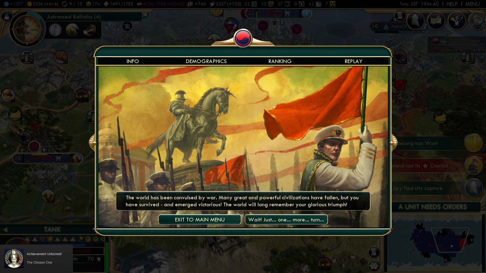 Civilization 5 The Samurai Invasion of Korea Scenario Strategy and ...