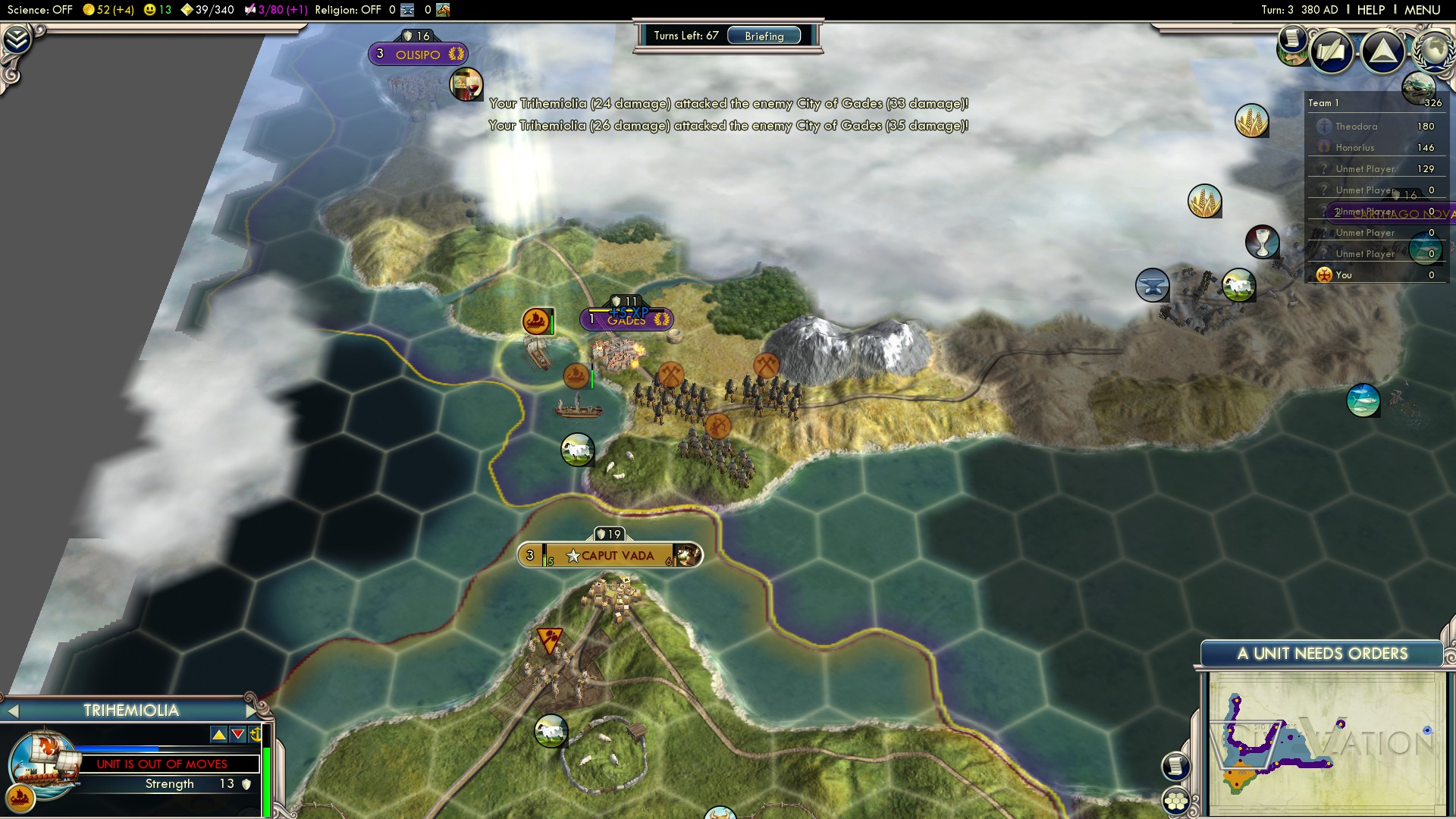 Fall of Rome Vandals Strategy (Deity)