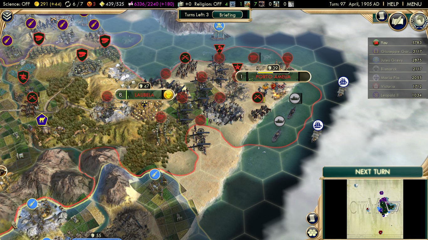 Scramble for Africa Ethiopia Strategy (Deity)