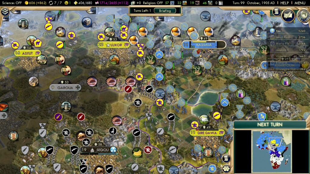 Scramble for Africa France Strategy (Deity)